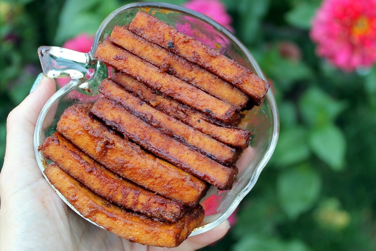 Super Yummy Baked Tofu for the Air Fryer! - Kittee Bee