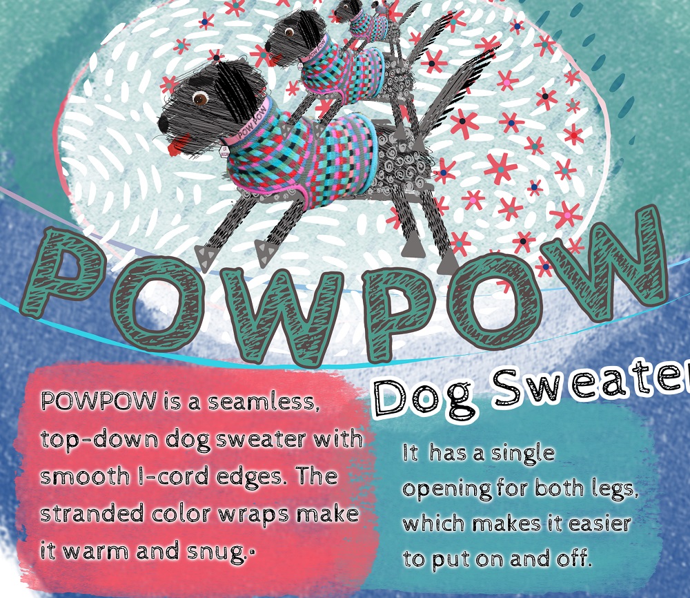 POWPOW Dog Sweater - Kittee Bee